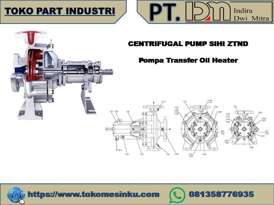 Jual Pompa Oli Panas SIHI ZTND | INDIRA MITRA BOILER