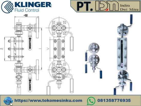 Sight Glass Klinger Level Gauge | INDIRA MITRA BOILER