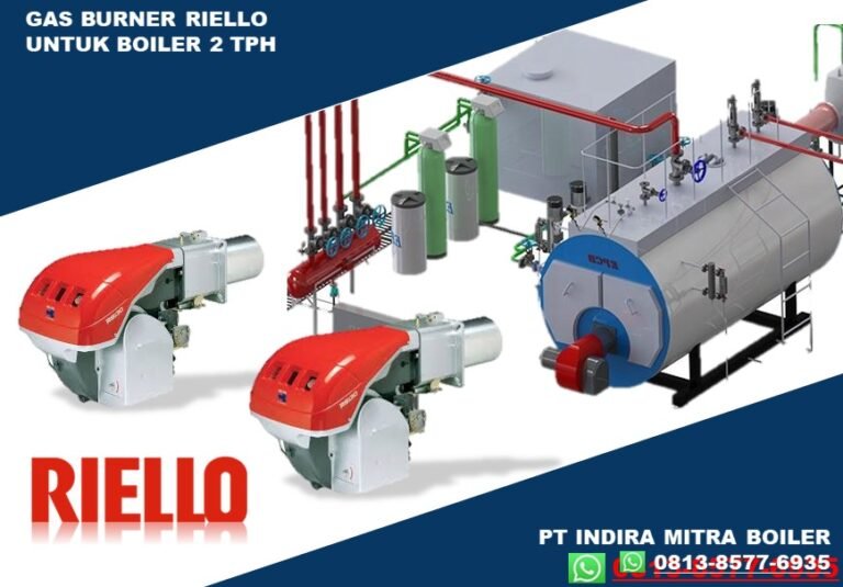JUAL BURNER GAS UNTUK BOILER 2 TON/H | INDIRA MITRA BOILER